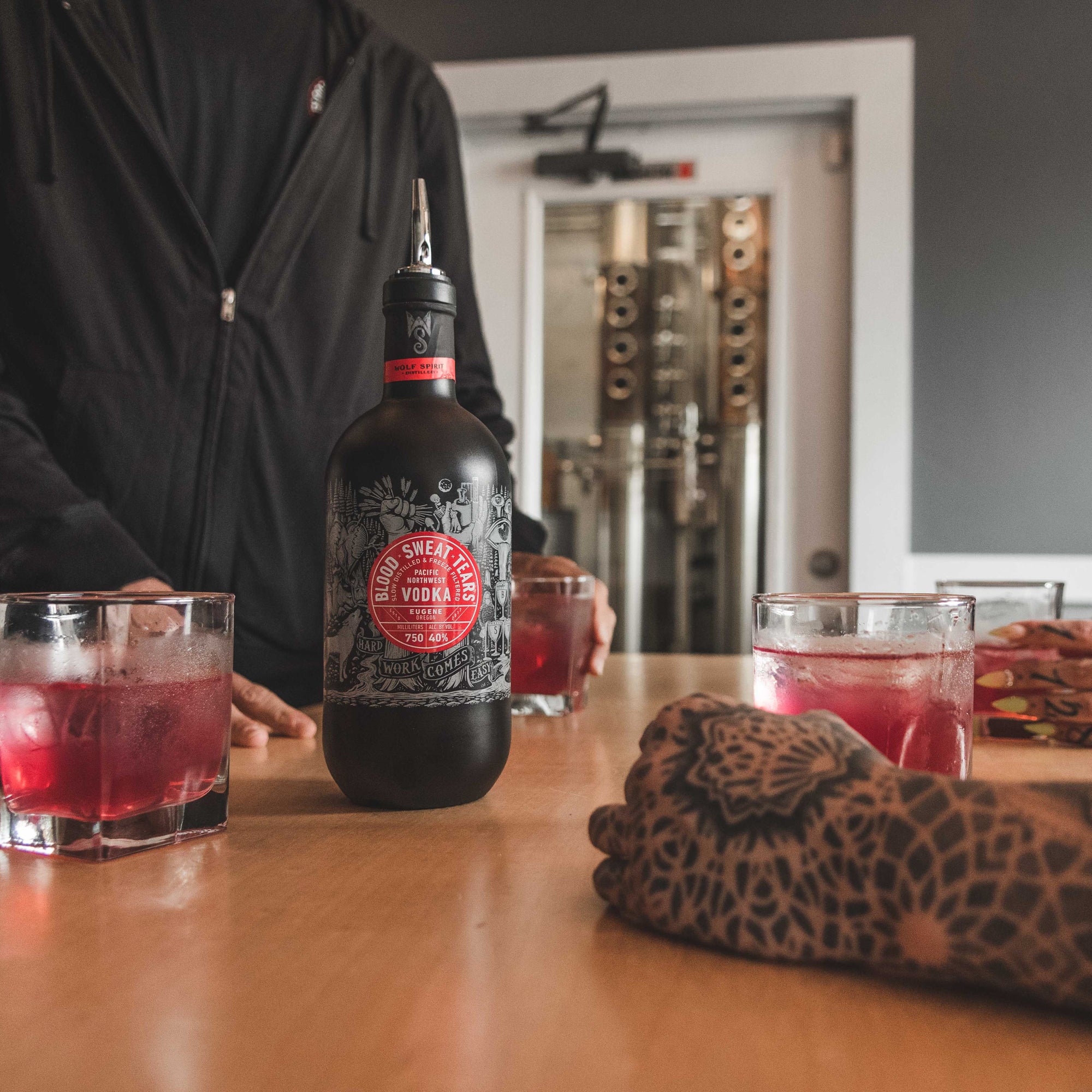 Blood x Sweat x Tears Vodka™ - Wolf Spirit Distillery